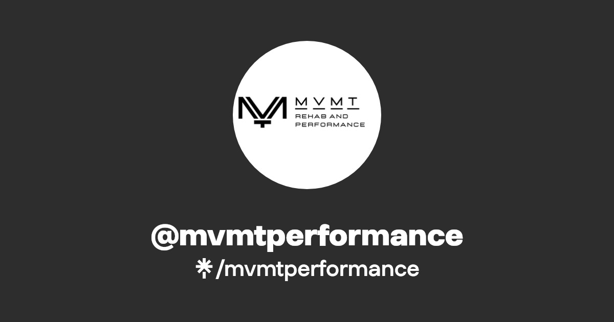 mvmtperformance | Instagram | Linktree