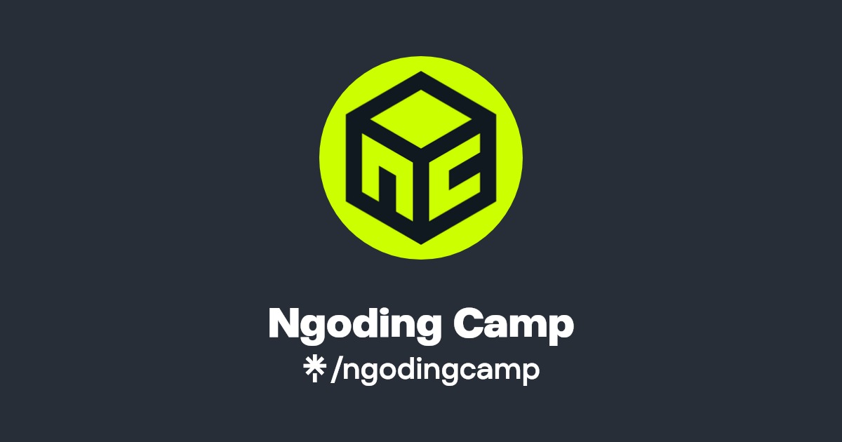 Ngoding Camp | Linktree