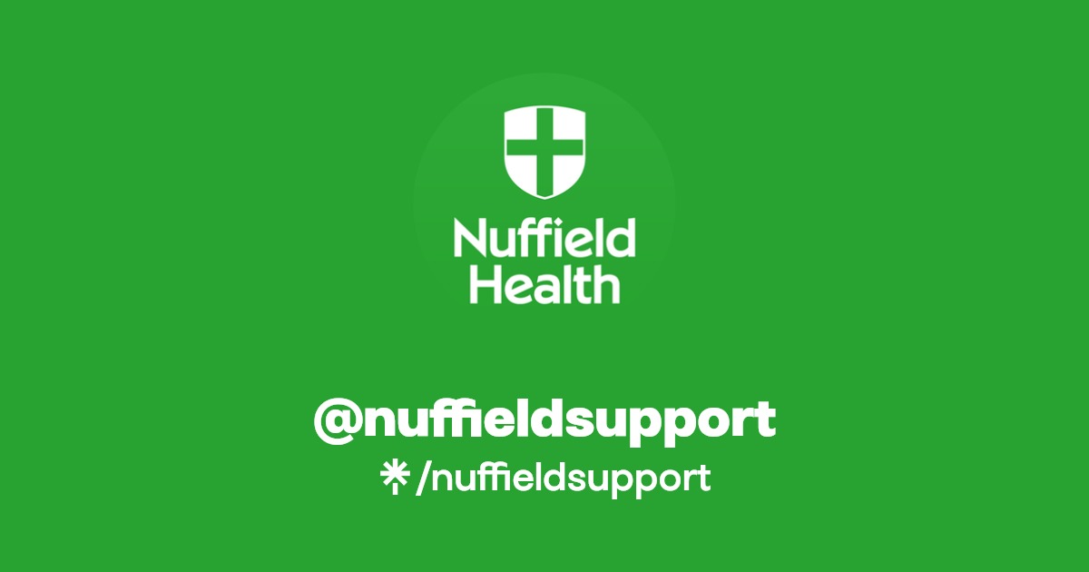 @nuffieldsupport | Linktree