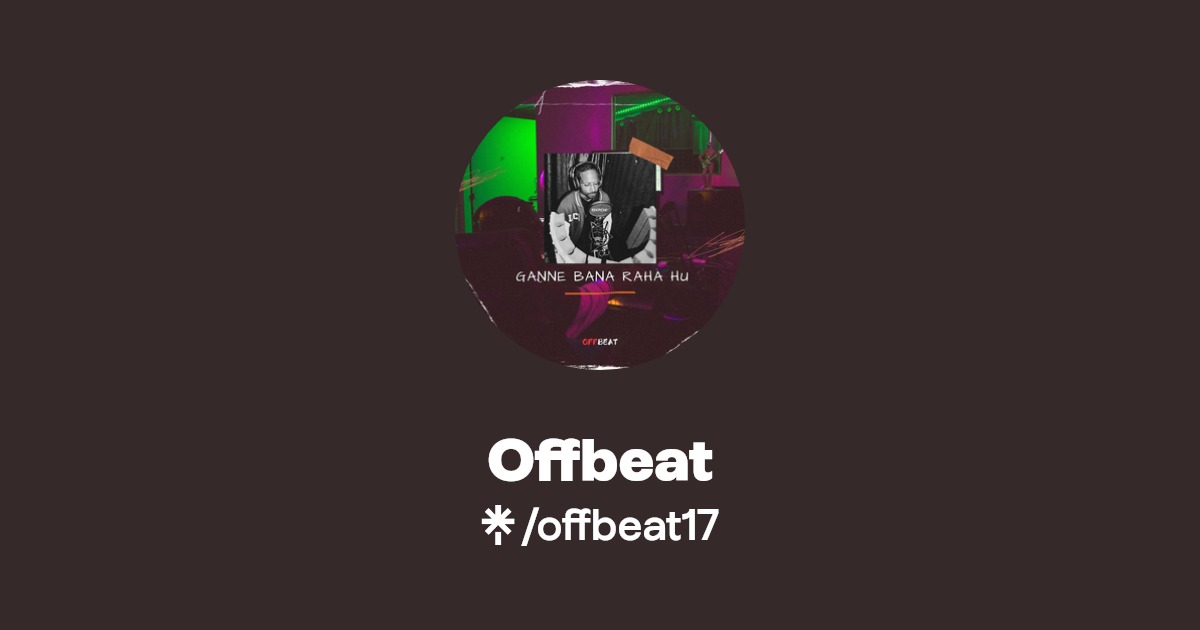 Offbeat | Instagram, Facebook | Linktree
