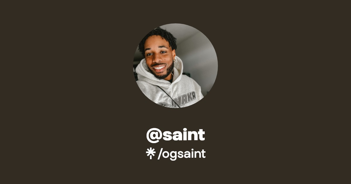 @saint Official: TikTok, Instagram, Twitter | Linktree