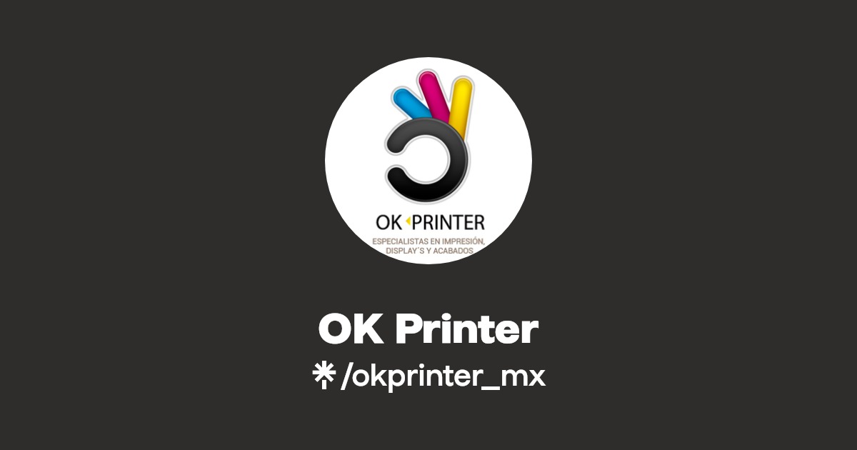 OK Printer | Instagram | Linktree