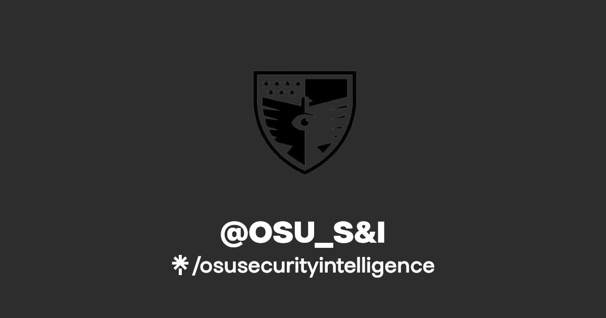 @OSU_S&I | Instagram | Linktree