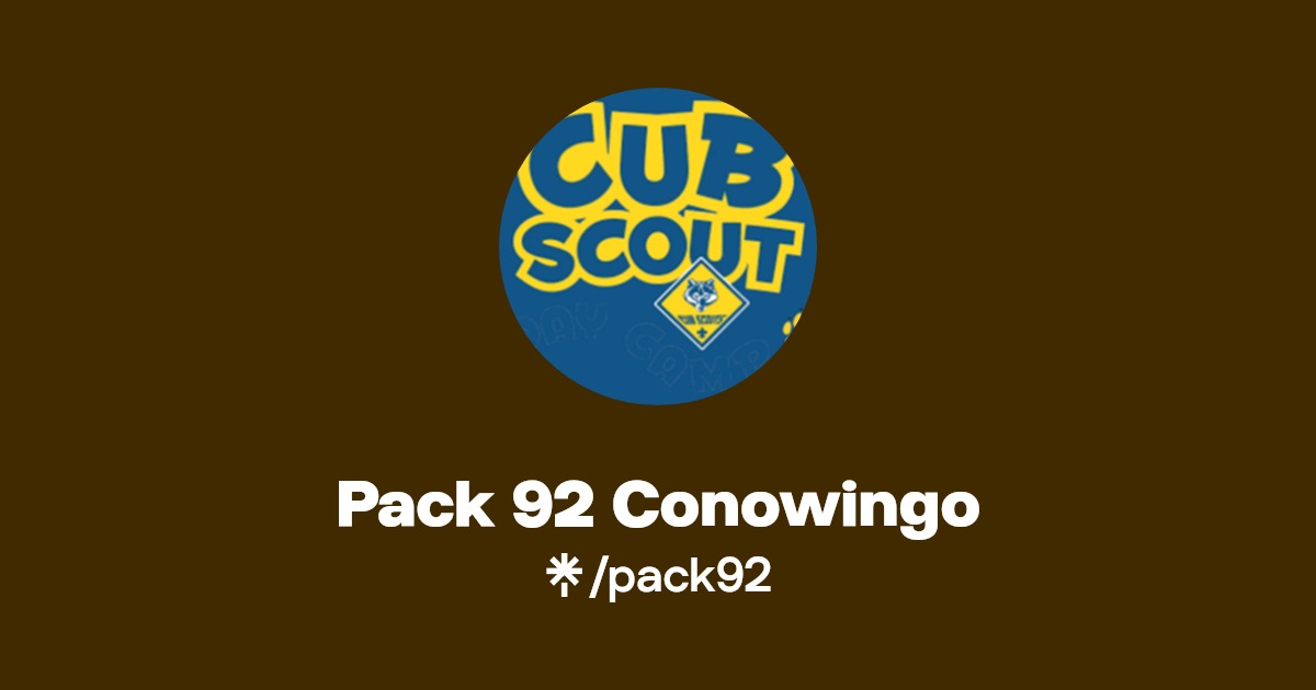 Pack 92 Conowingo | Facebook | Linktree