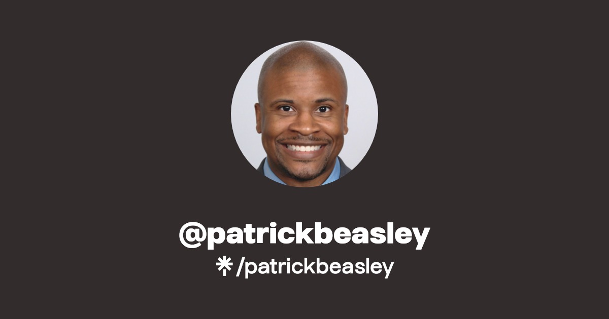 @patrickbeasley | Linktree
