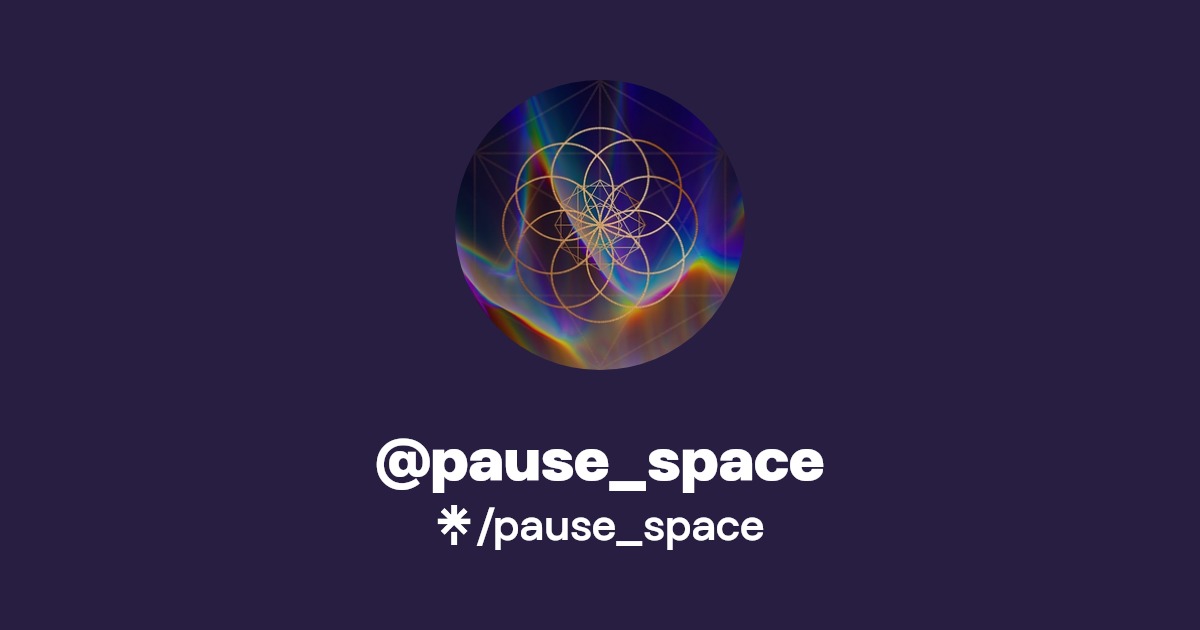 pause_space - Listen on Spotify, Apple Music - Linktree