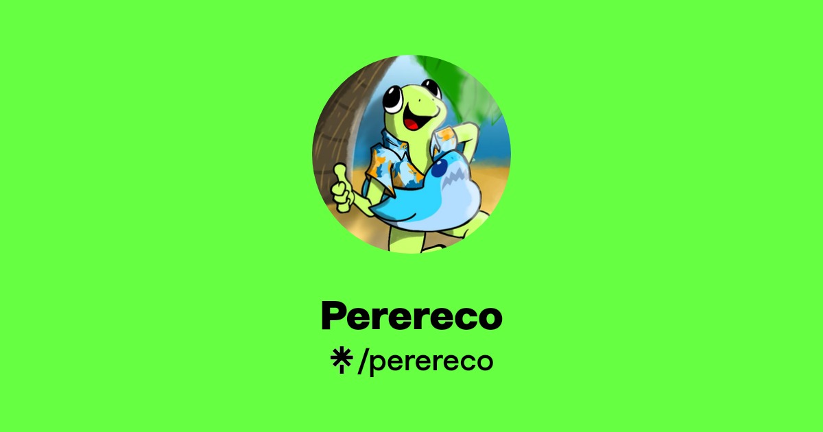 Perereco | Instagram, TikTok, Twitch | Linktree