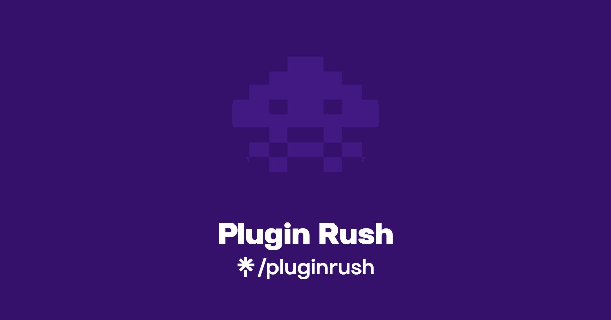 Plugin Rush | Linktree