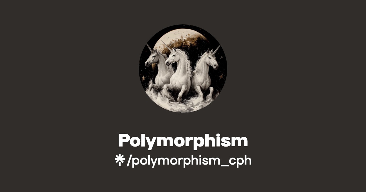 Polymorphism Instagram Facebook Linktree 9860