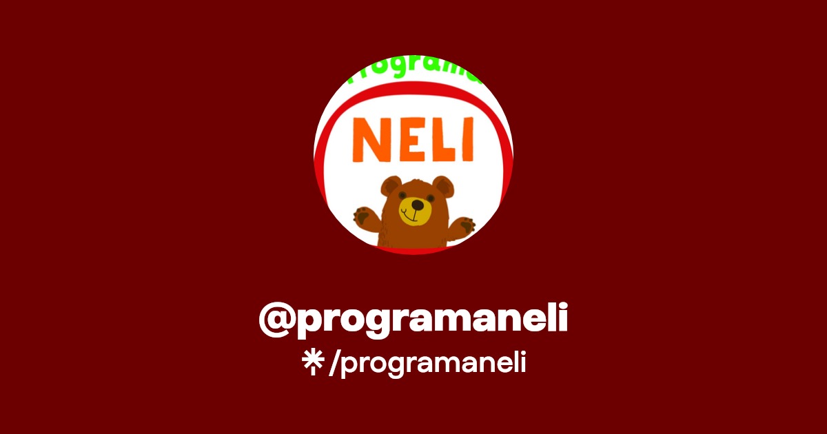 @programaneli | Linktree
