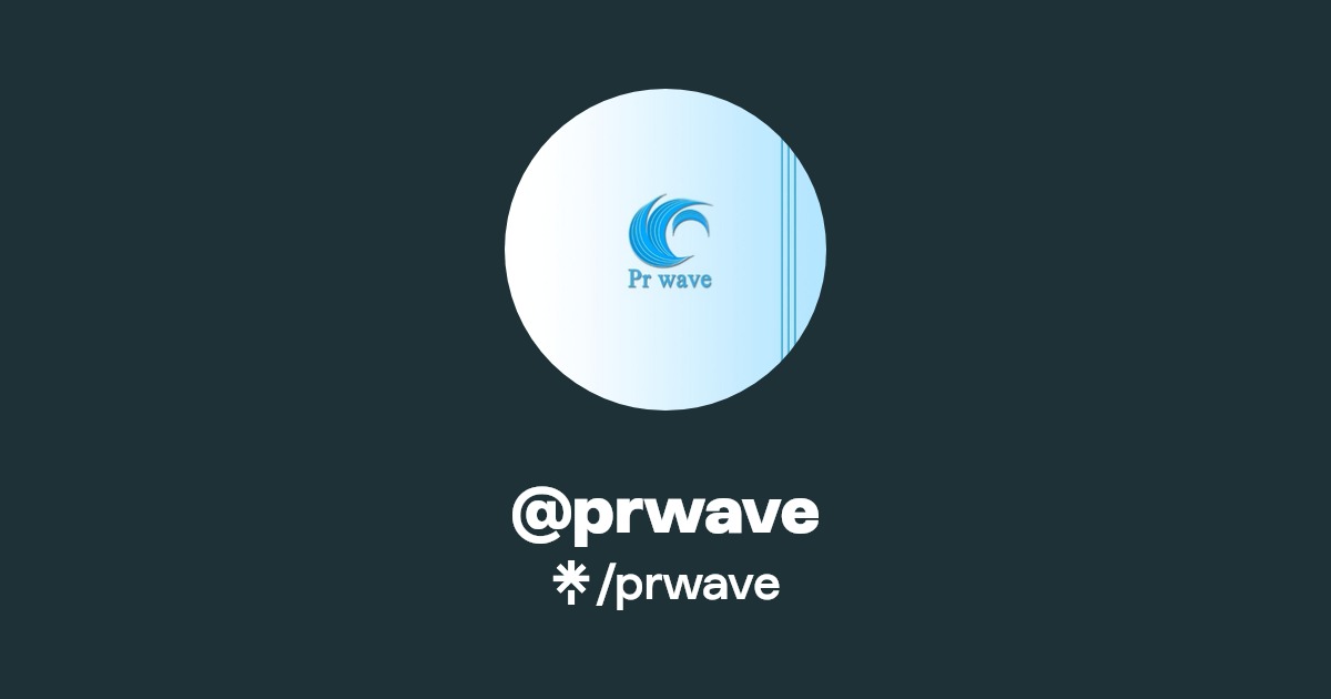 prwave | Instagram, Facebook, TikTok | Linktree