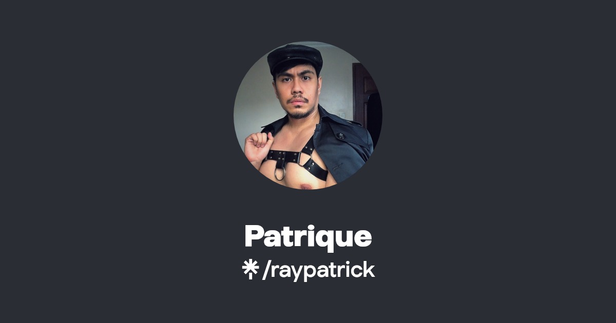 Patrique | Twitter, Instagram | Linktree