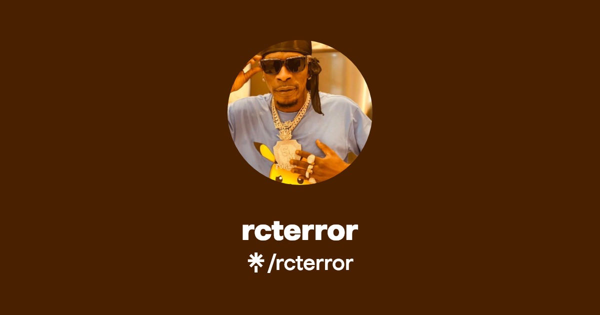 rcterror | Instagram, Facebook, TikTok | Linktree