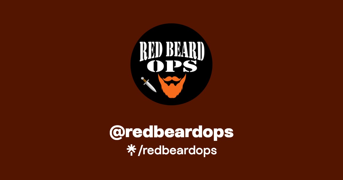 redbeardops Official: Instagram, Facebook, Twitter | Linktree