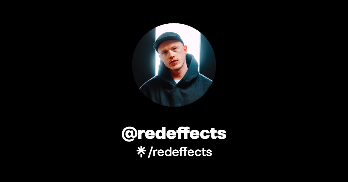 redeffects | Instagram, TikTok | Linktree