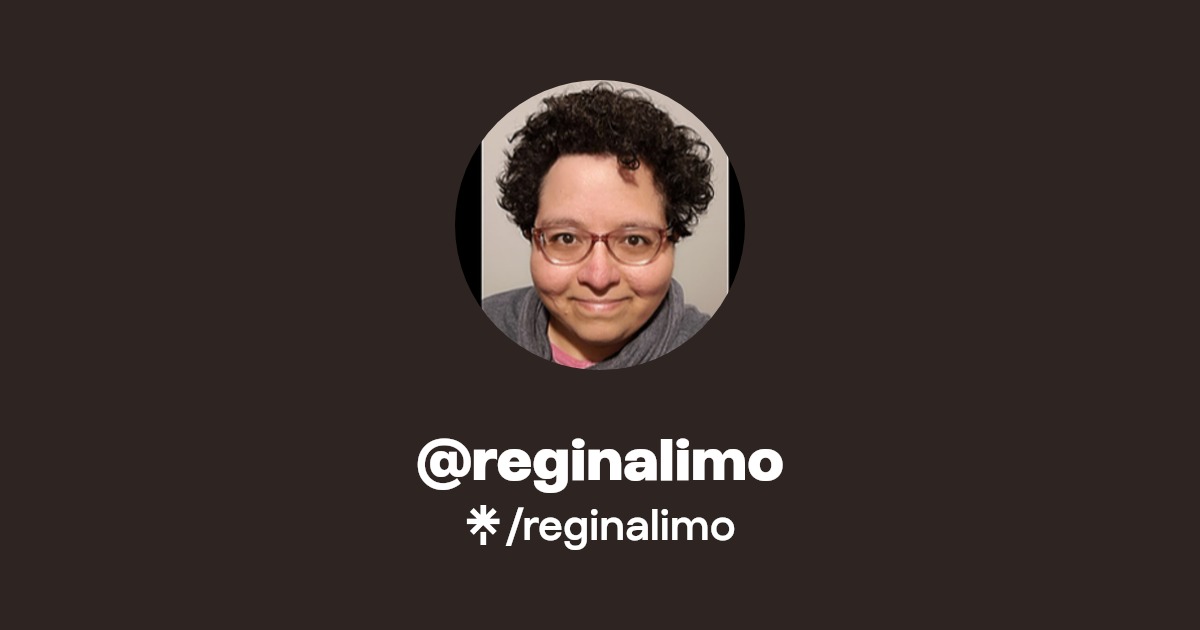 reginalimo | Twitter, Instagram, Facebook | Linktree