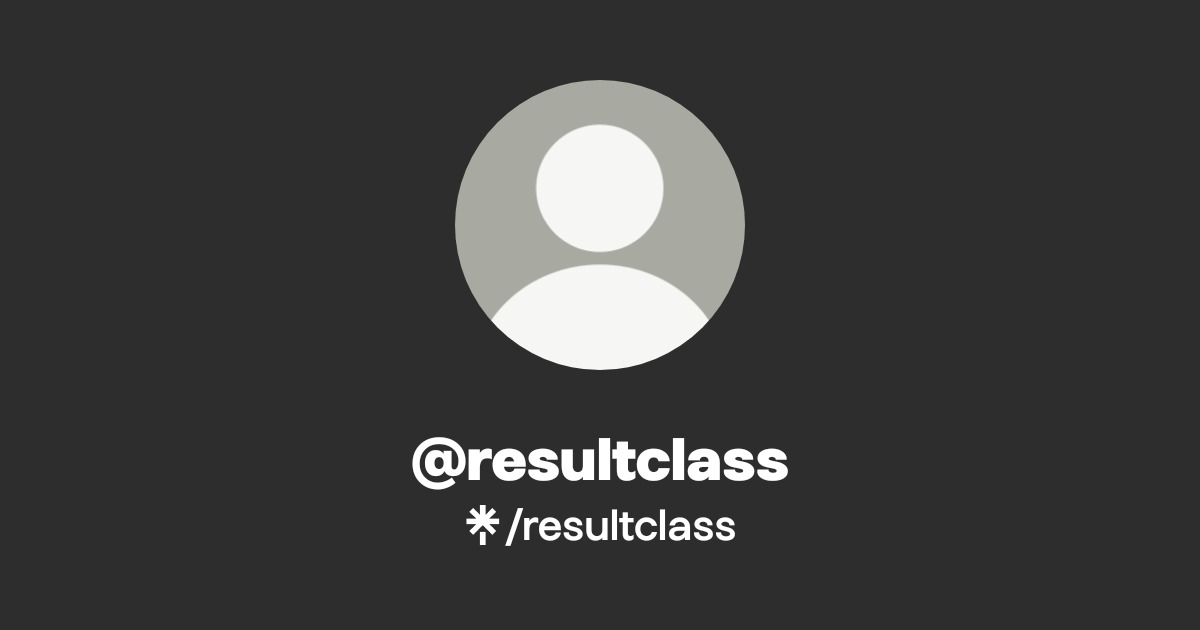 Resultclass Linktree