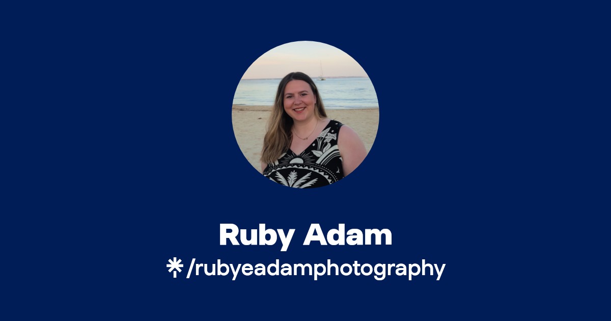 Ruby Adam | Facebook, TikTok | Linktree