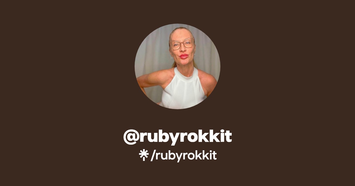 rubyrokkit - Find @rubyrokkit Onlyfans - Linktree