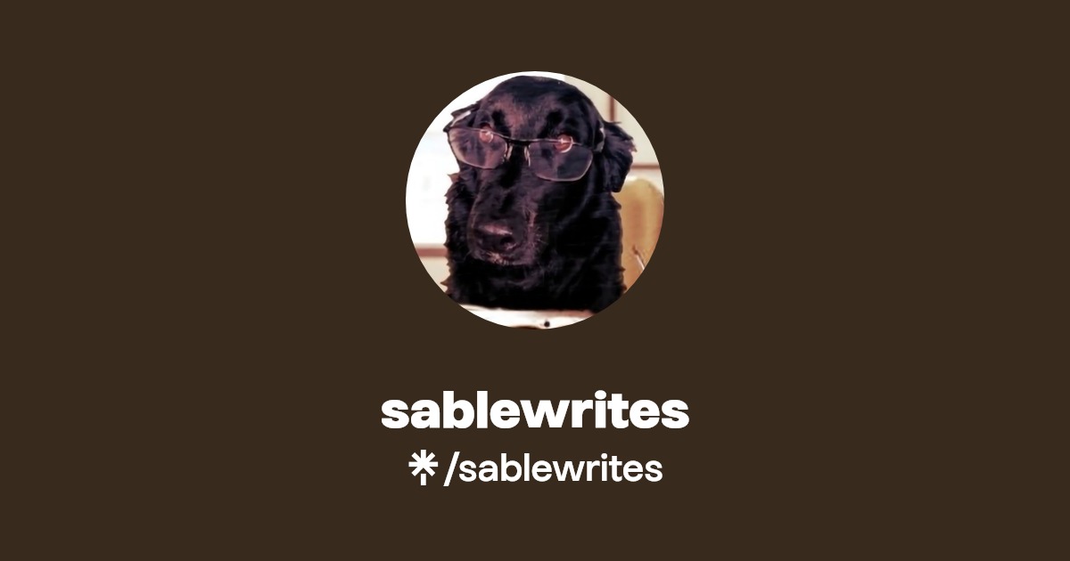 sablewrites | Linktree
