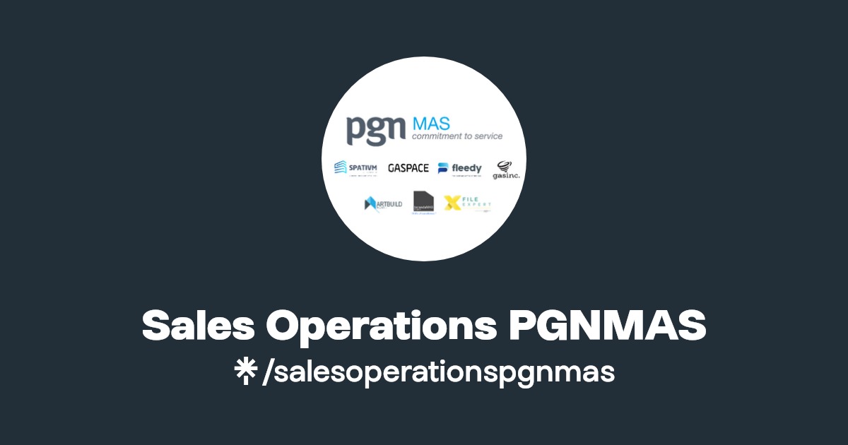 Sales Operations PGNMAS | Instagram | Linktree