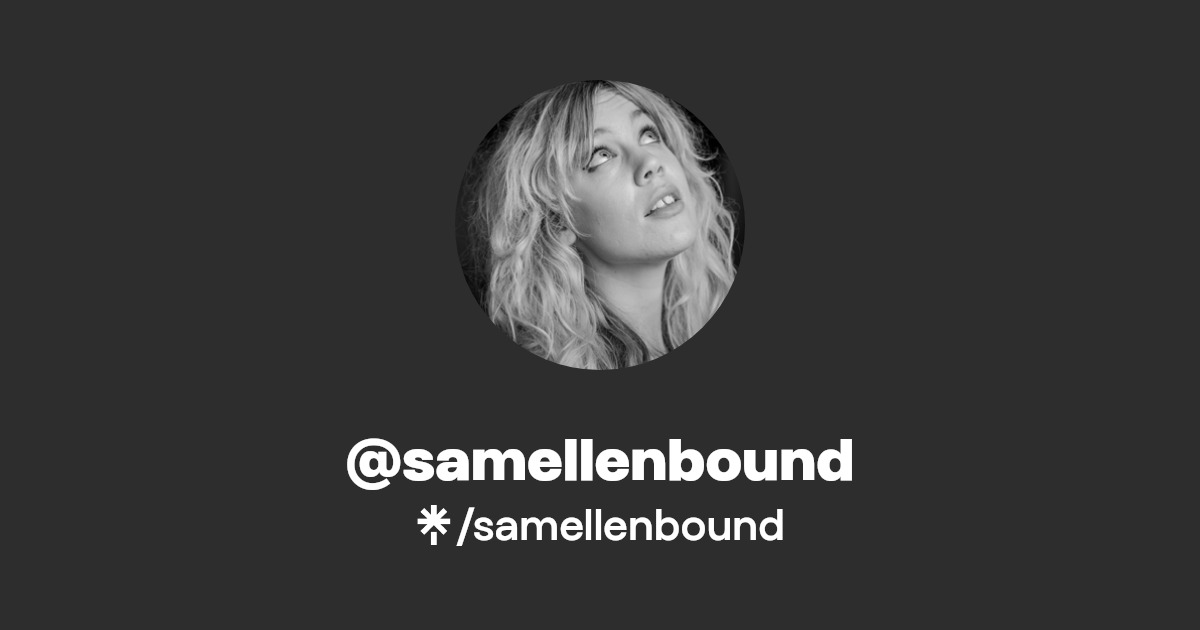 samellenbound | Facebook | Linktree