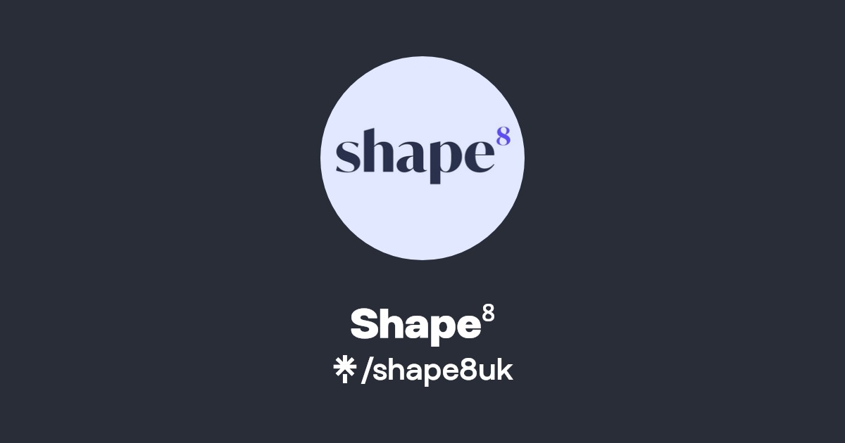 Shape⁸ | Instagram, Facebook, TikTok | Linktree