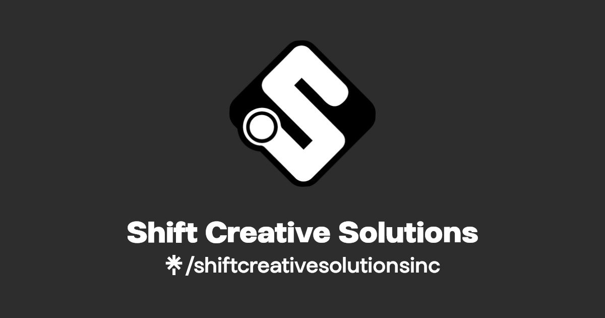 Shift Creative Solutions | Instagram, Facebook | Linktree