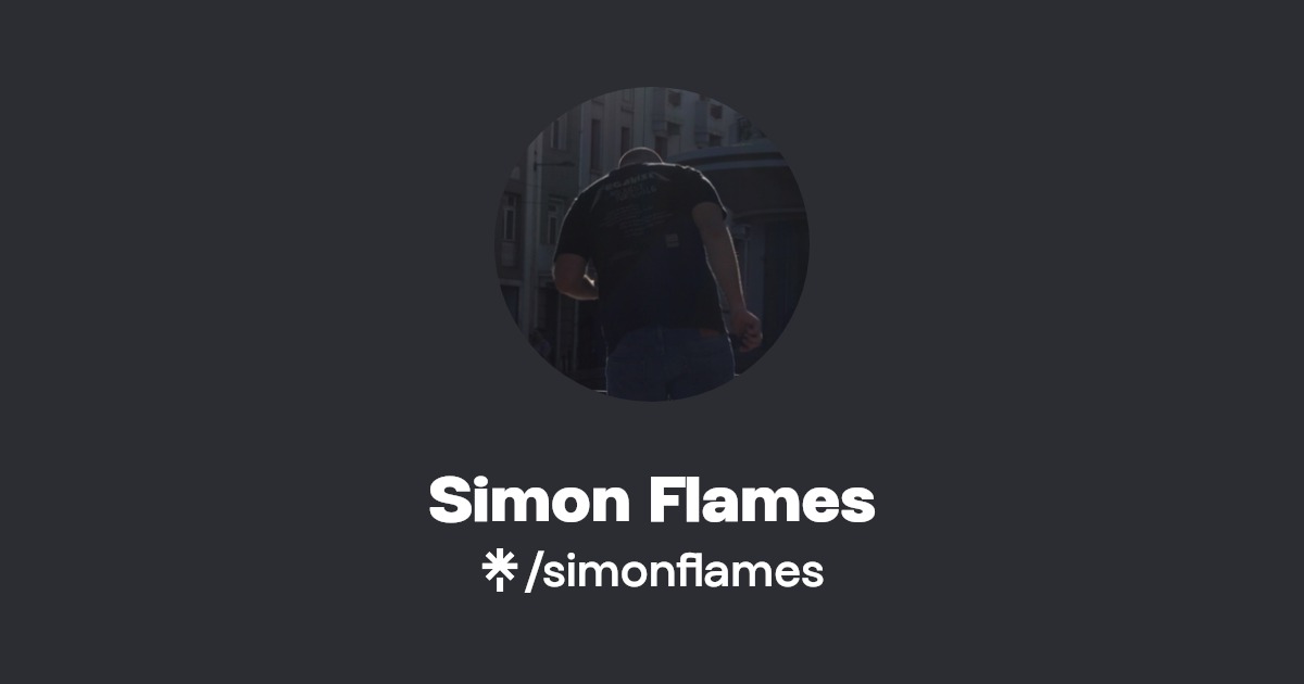Simon Flames | Twitter, Instagram | Linktree