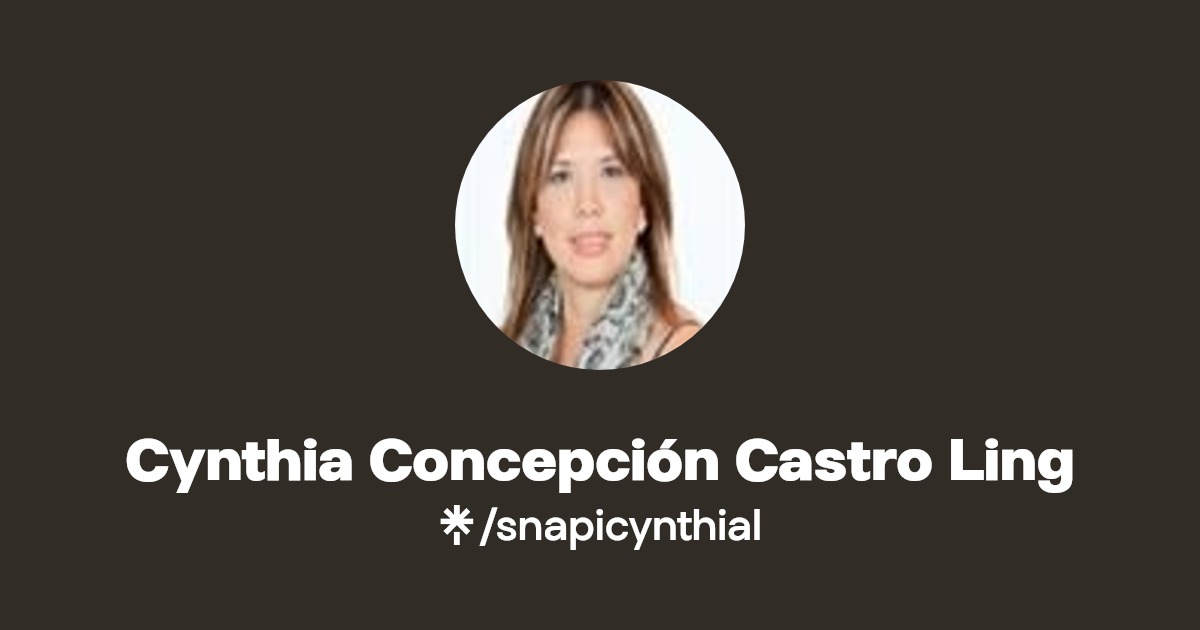 Cynthia Concepción Castro Ling | Linktree