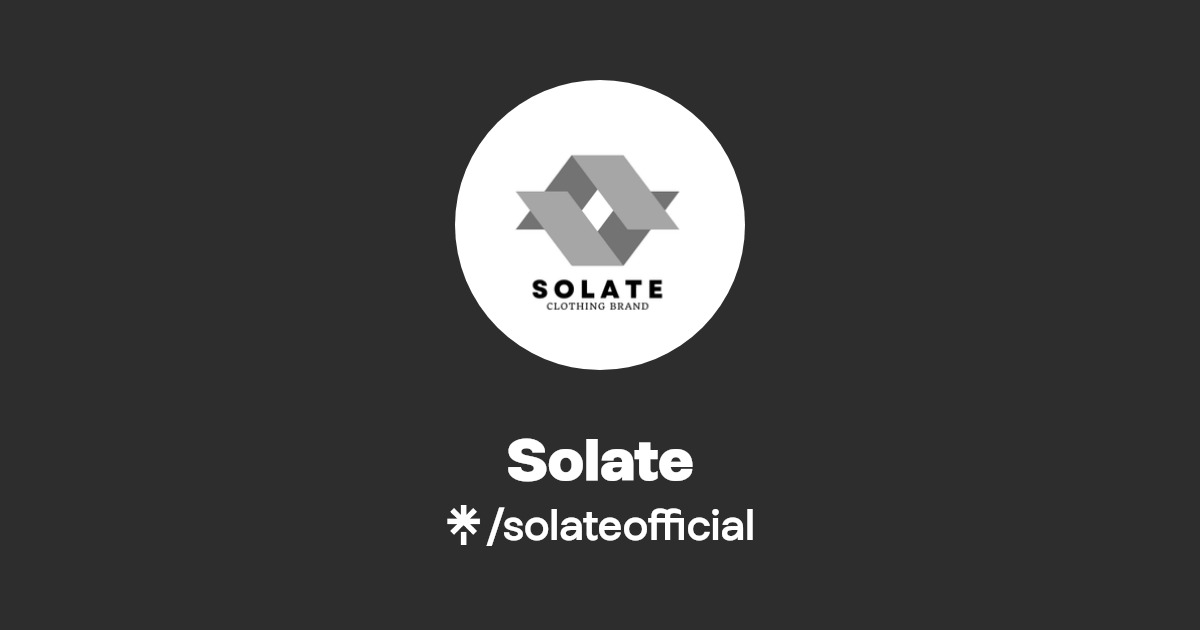 Solate | TikTok | Linktree