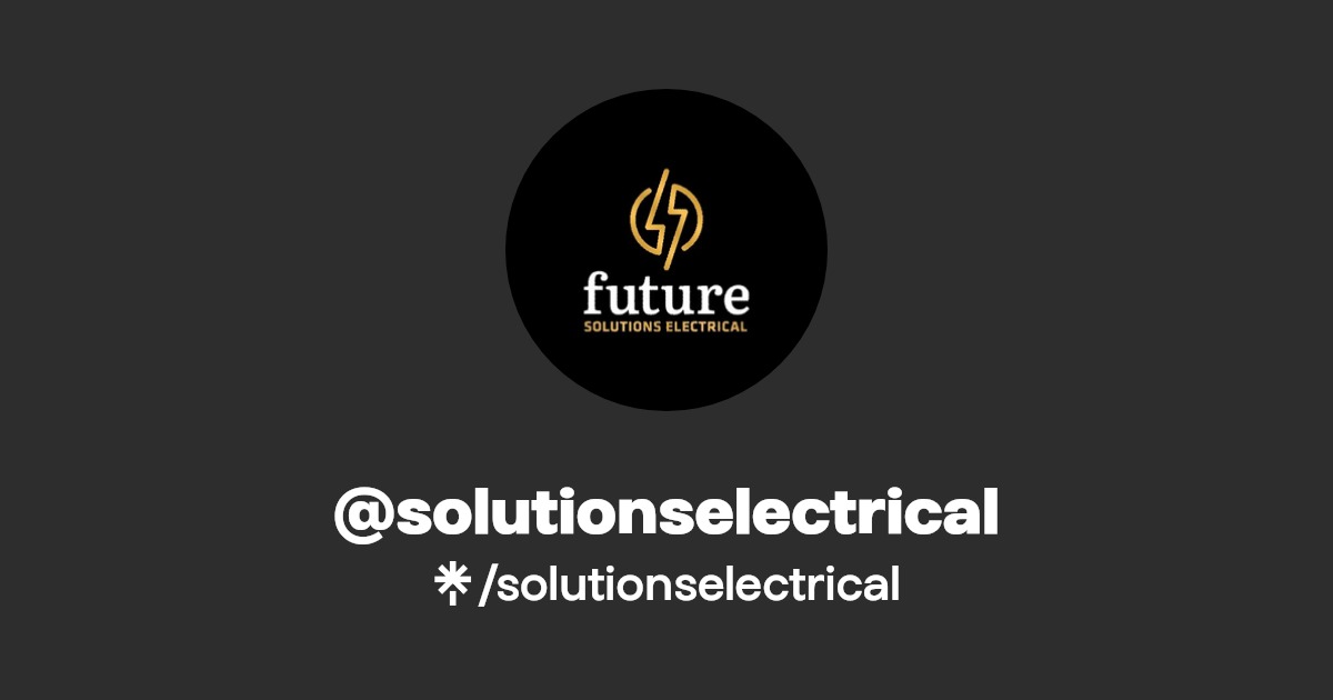 @solutionselectrical | Linktree