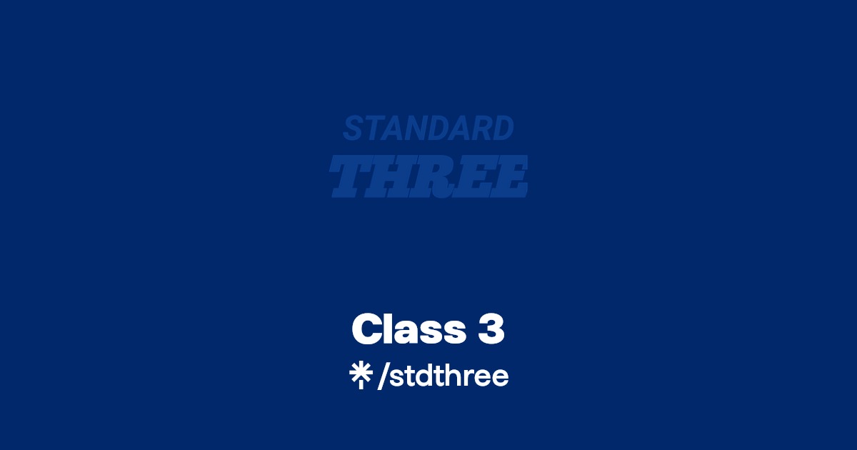 Class 3 Linktree