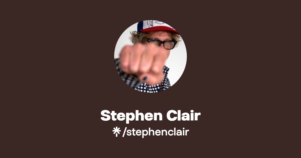 Stephen Clair | Instagram | Linktree