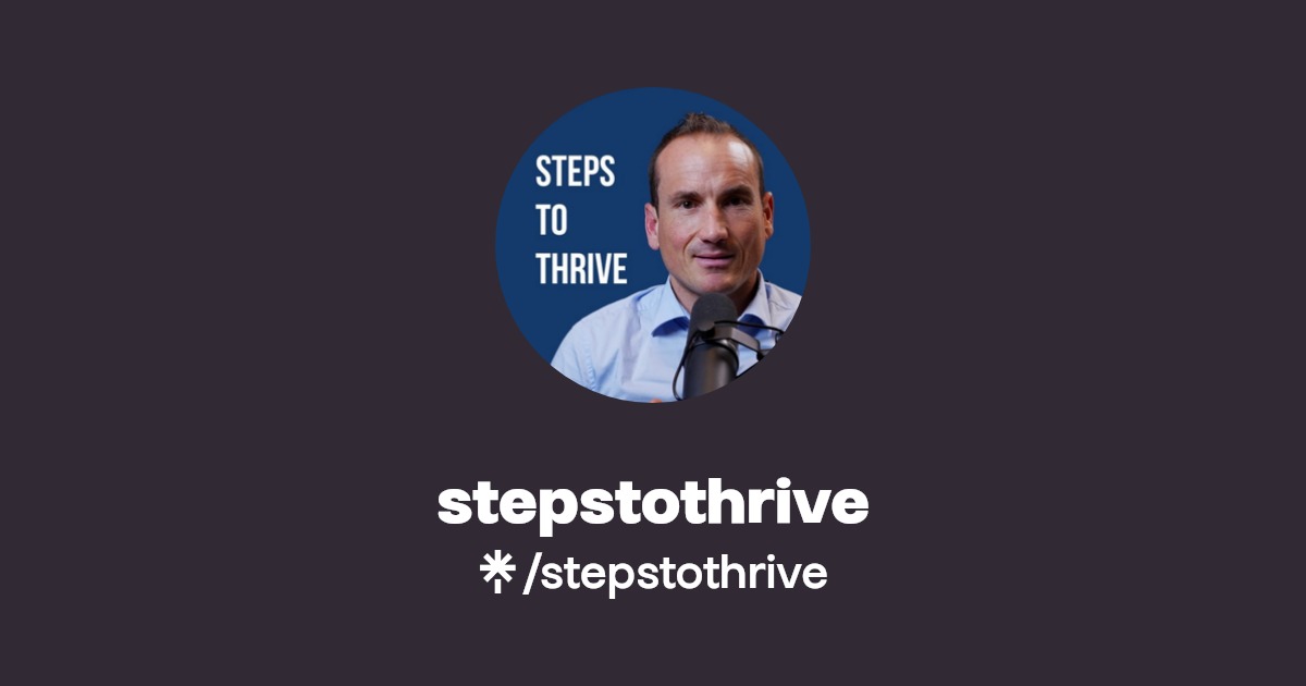 stepstothrive | Instagram, Facebook | Linktree