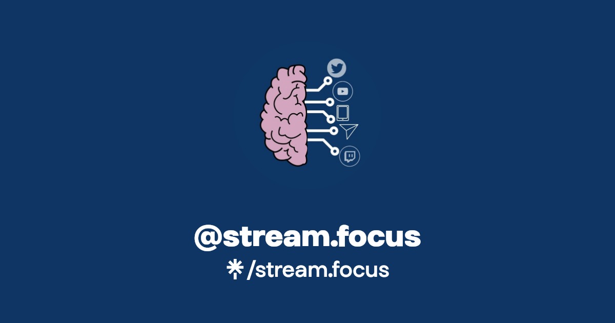 stream.focus | Instagram | Linktree