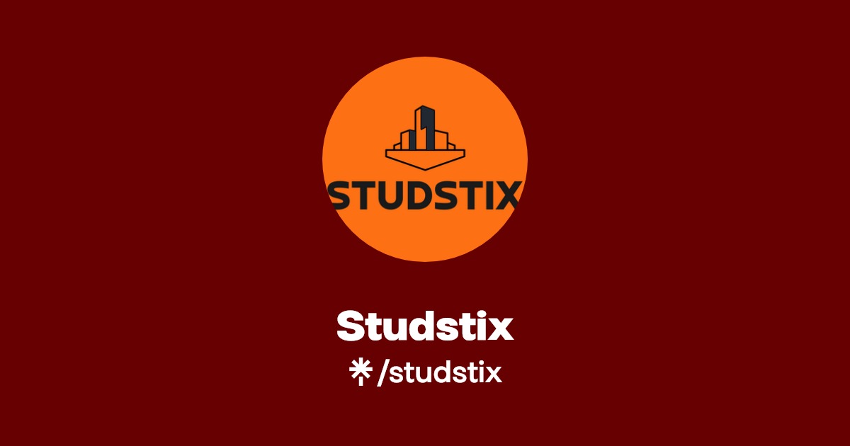 Studstix | Instagram, TikTok | Linktree