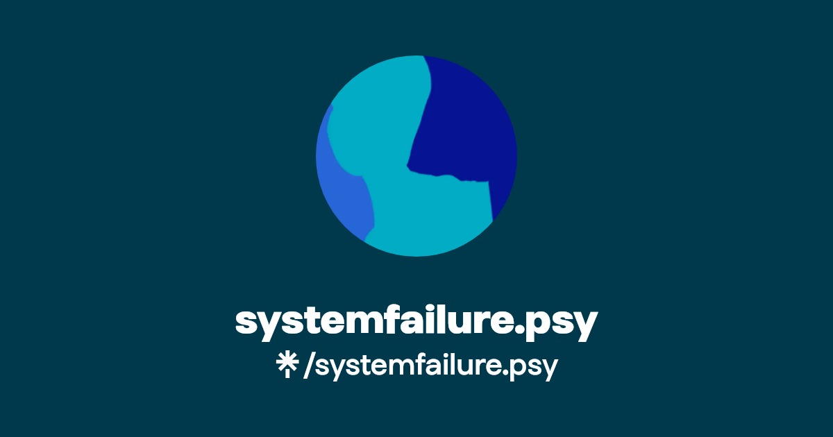 systemfailure.psy | Instagram, Facebook | Linktree