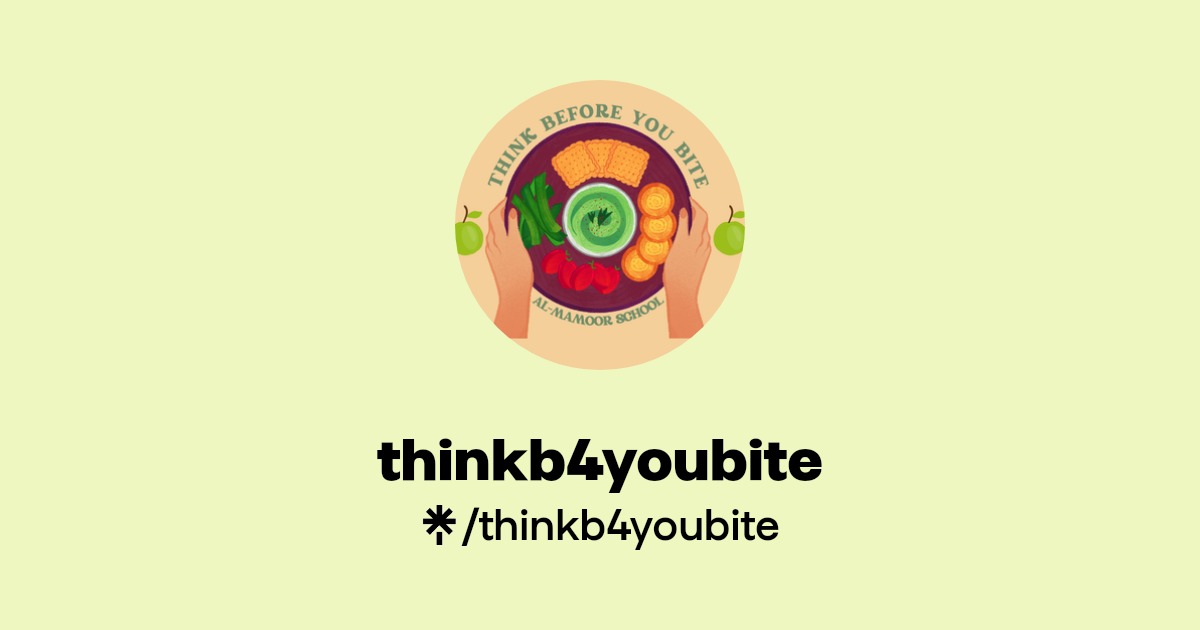 thinkb4youbite | Instagram, Facebook | Linktree