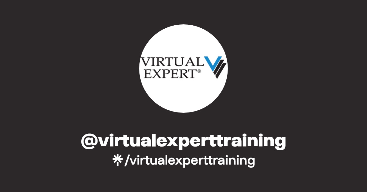 virtualexperttraining | Facebook | Linktree