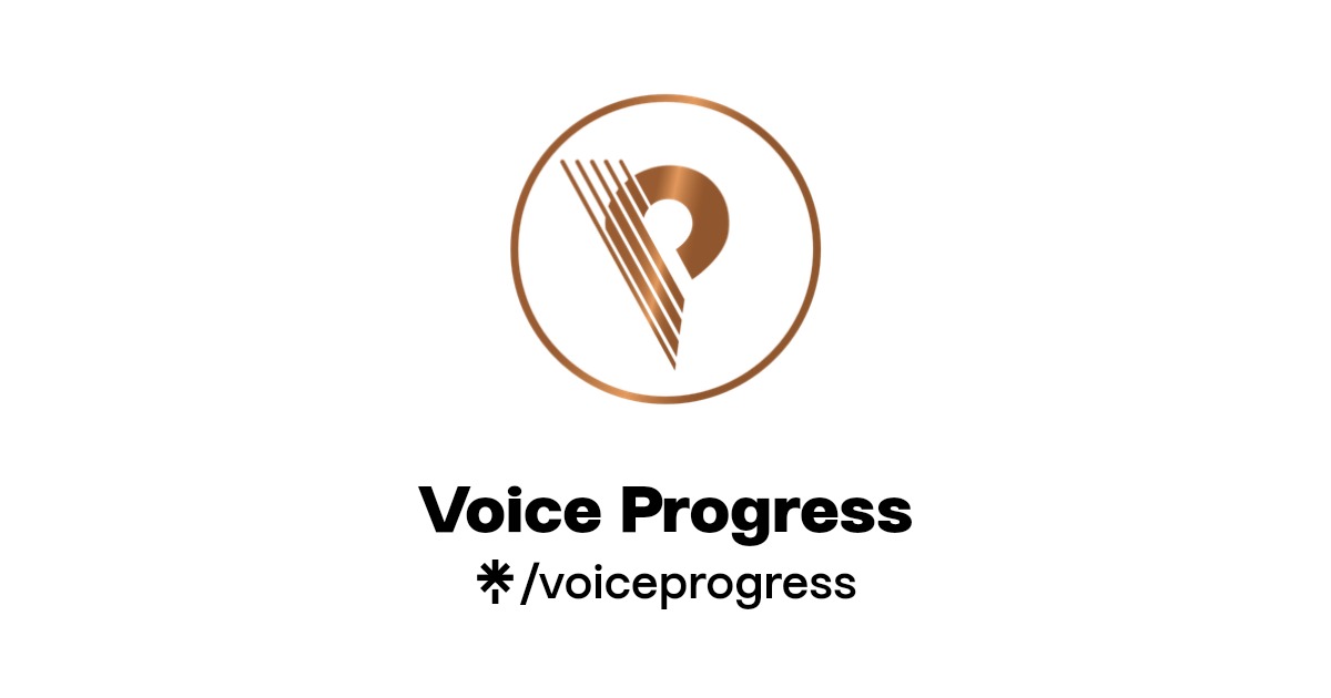 Voice Progress | Instagram, Facebook | Linktree
