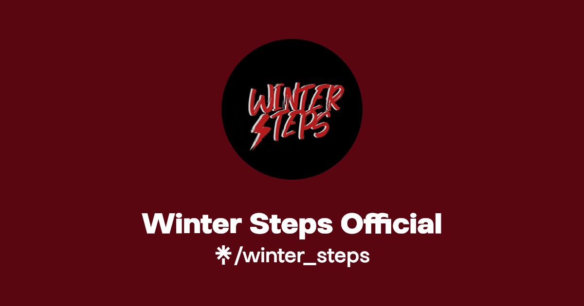 Winter Steps Official - Listen on YouTube, Spotify, Apple Music - Linktree