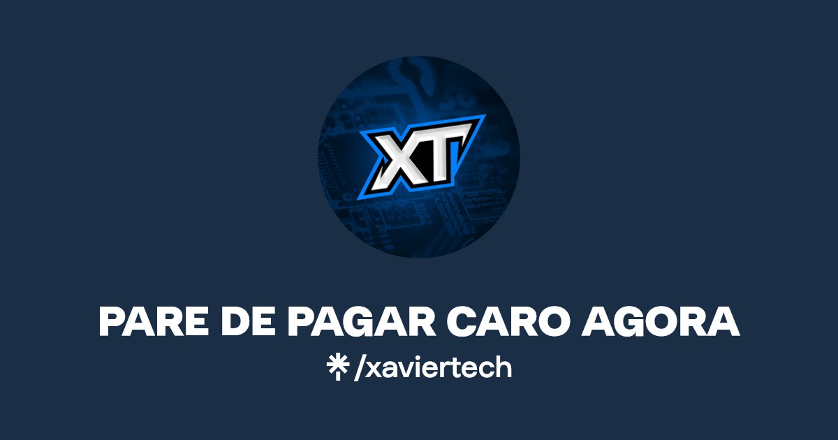 PARE DE PAGAR CARO AGORA Official: Instagram | Linktree