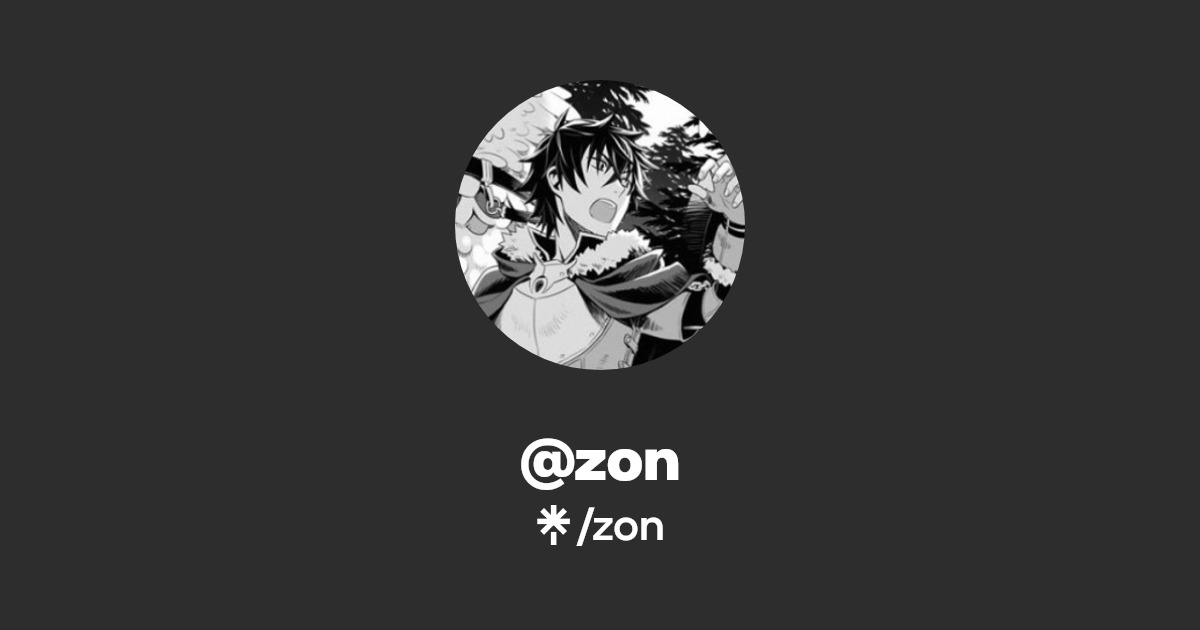 zon | Twitter, Instagram, Twitch | Linktree
